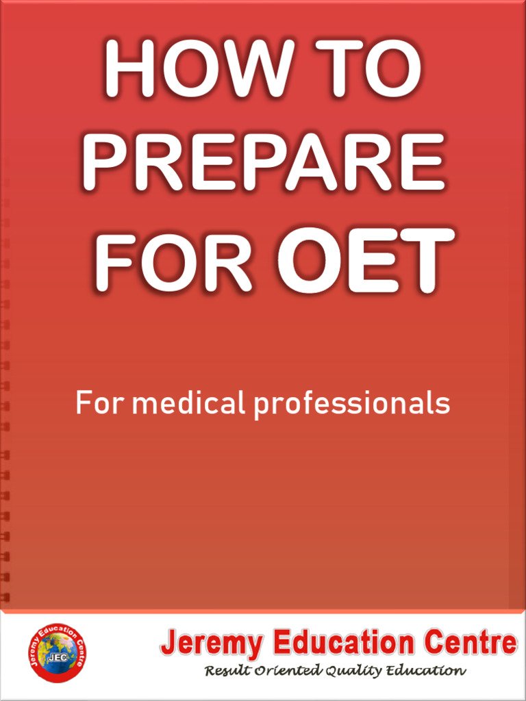 Preparations For OET | PDF | Health Care