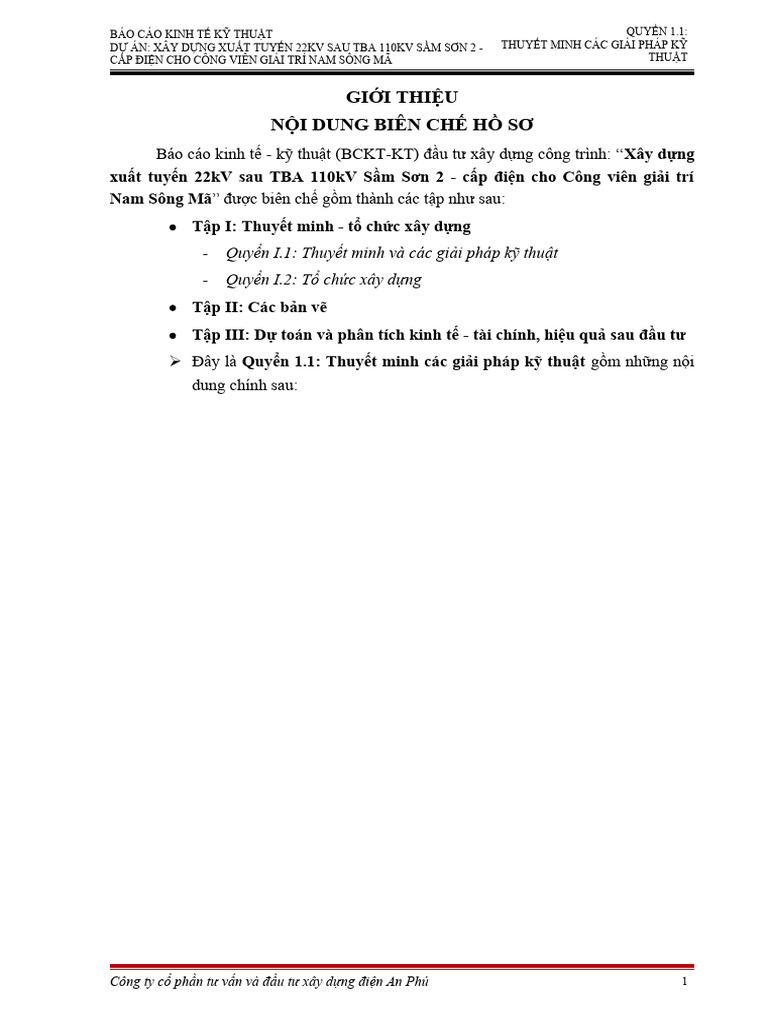 Tập 1.1 TM BCKCKT (NSM) | PDF