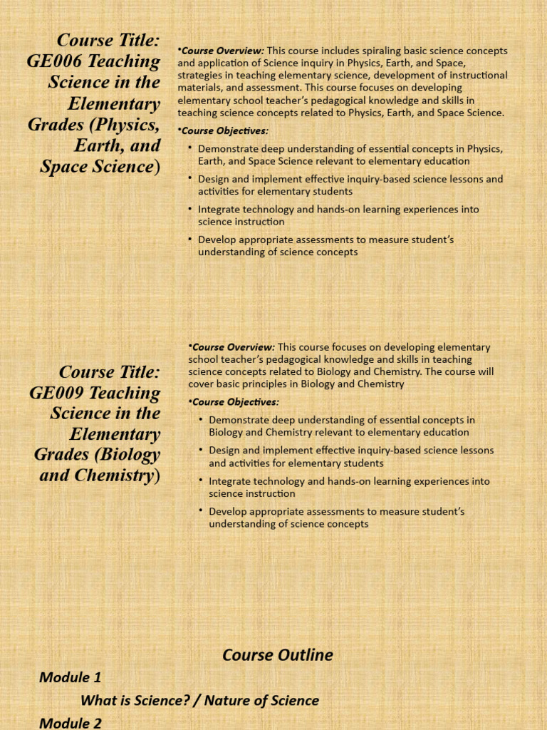 Module I What Is Science | PDF | Science | Scientific Method