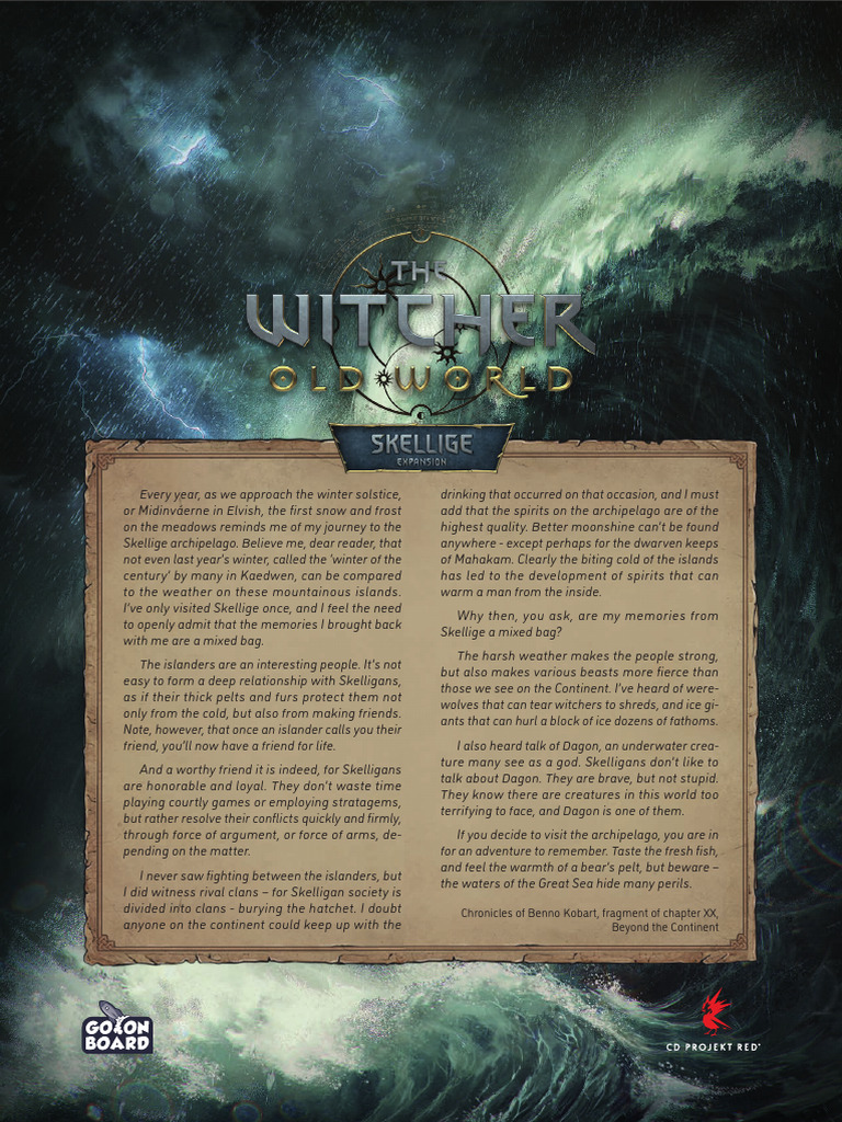 TWOW Skellige Rulebook EN - NET | PDF