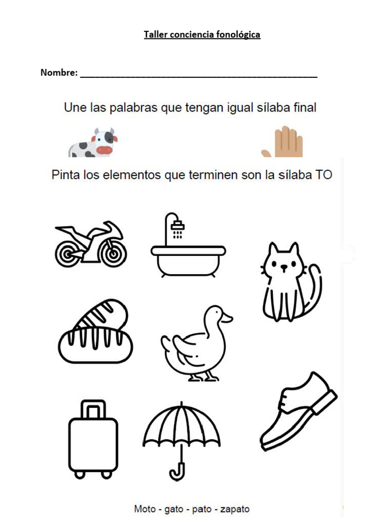 Sílaba Final | PDF