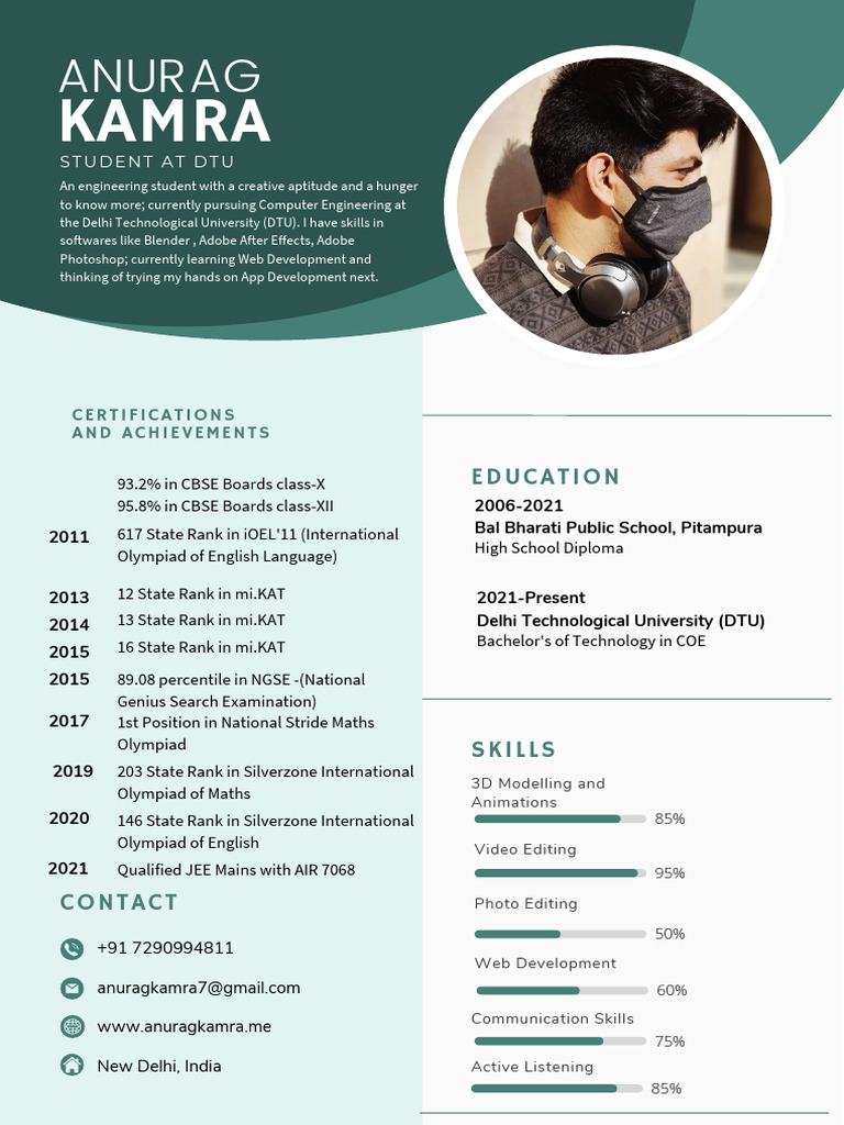 Resume Anurag Kamra | PDF | Application Software | Software Resume Anurag Kamra | PDF | Application Software | Software