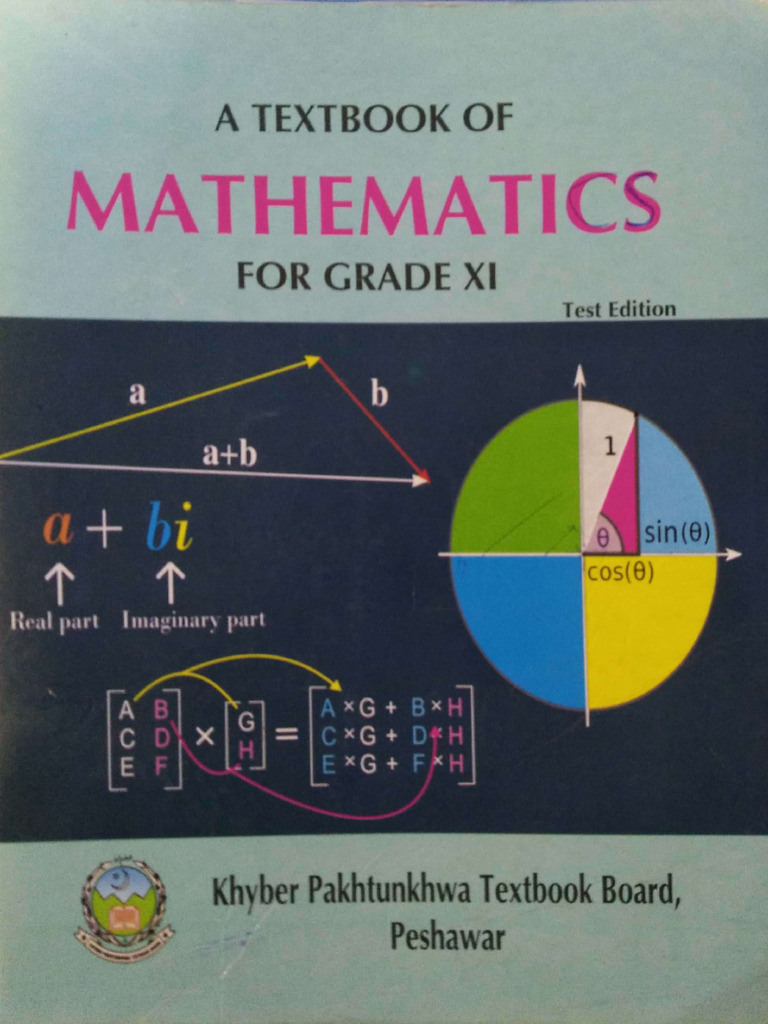1st Year Mathematics KPK Board 2020 New Edition | PDF