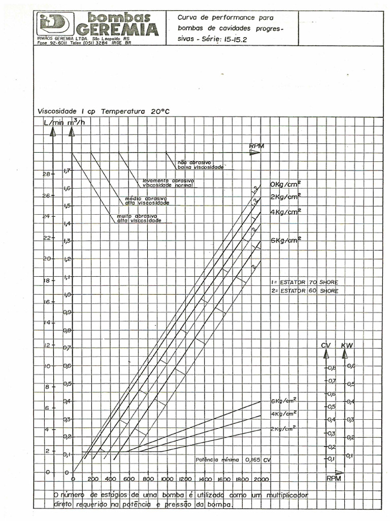 Geremia - Watherford-Curvas de Bombas | PDF