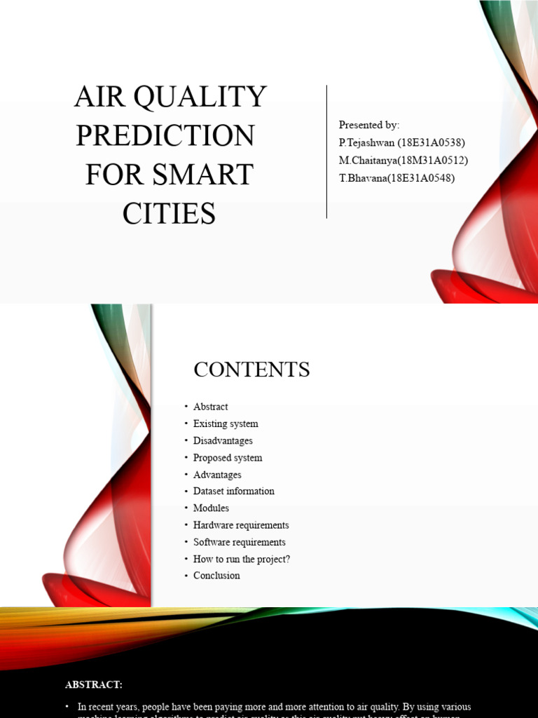 Air Quality Prediction | Download Free PDF | Air Pollution | Computing