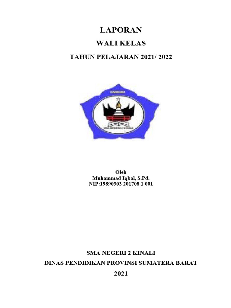 Lap Walas Xii Is 2 2021 - 2022 | PDF | Karier & Perkembangan