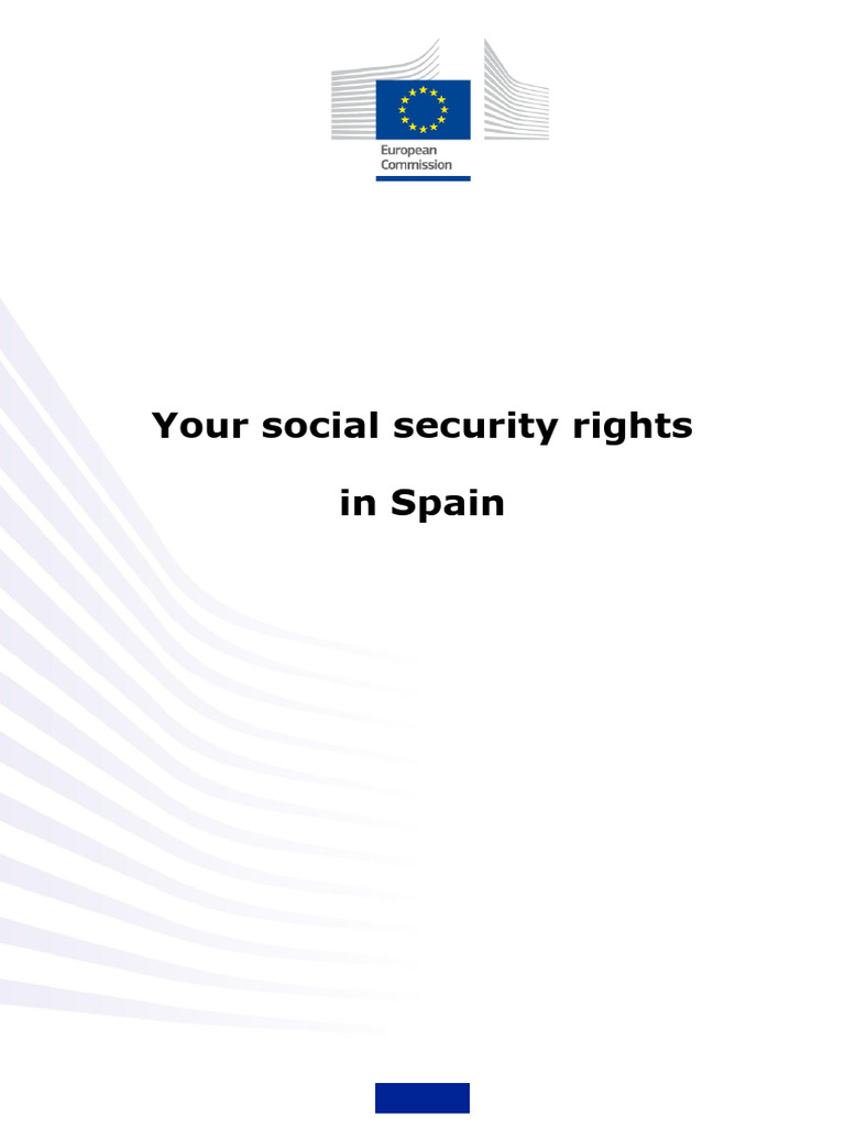 Your Social Security Rights in Spain | PDF | Welfare | Social Security ...
