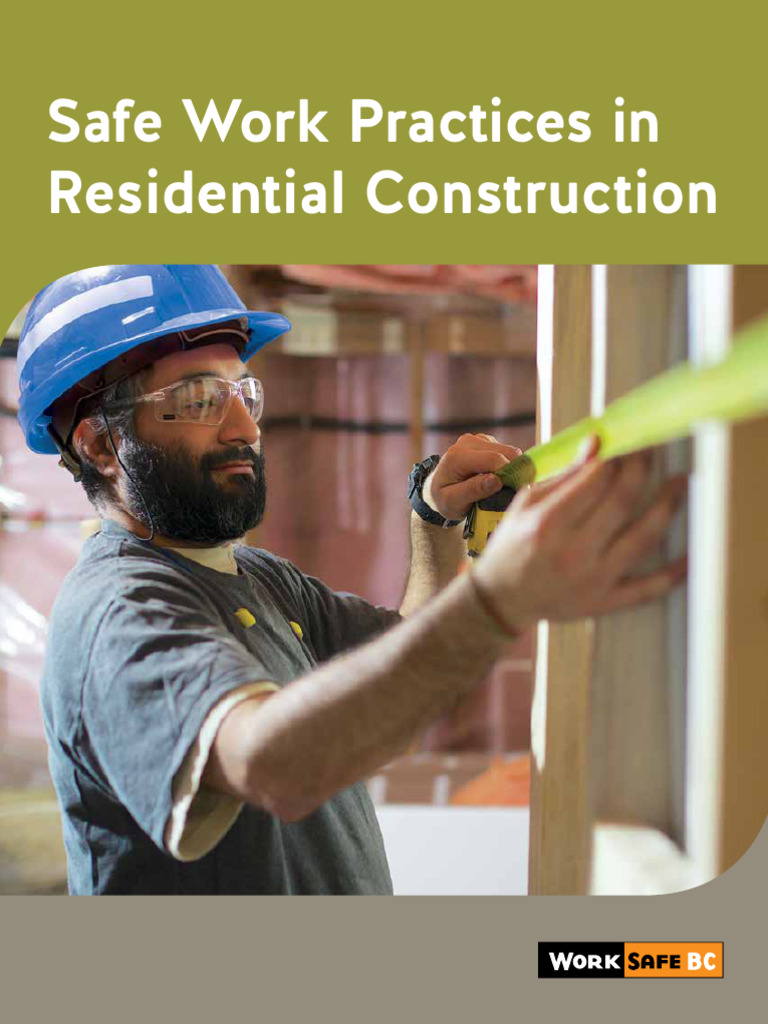 Safe Work Practices Residential Construction PDF | PDF | High Voltage ...