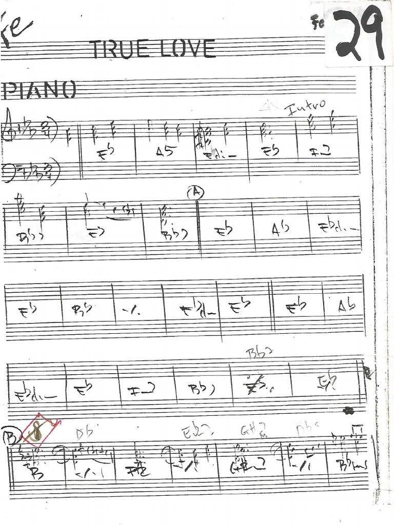 True Love Piano | PDF