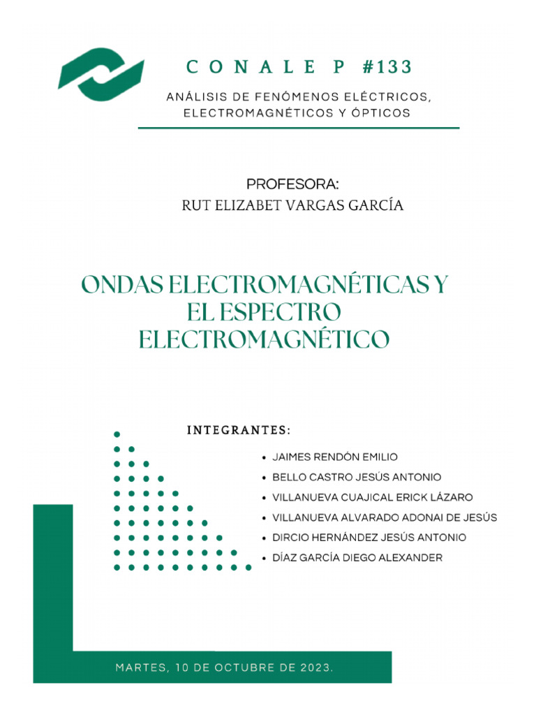 Ondas Electromagneticas Y El Espectro Electromagnético | PDF | Espectro ...