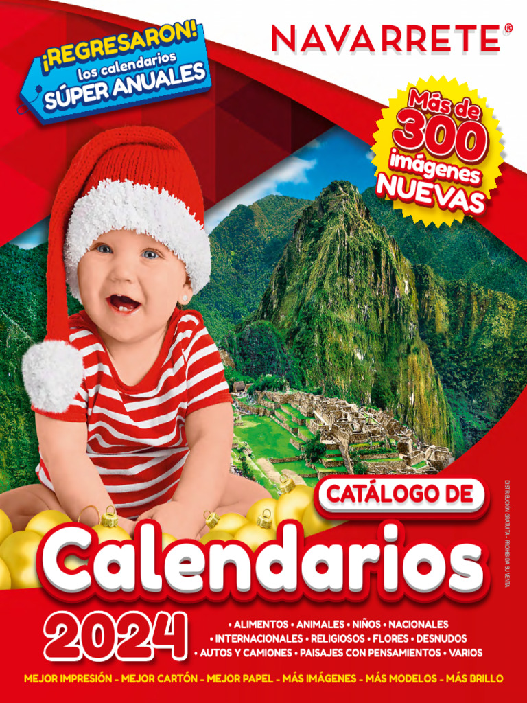 Catalogo Calendarios Navarrete 2024 Web | PDF | Santos cristianos | Iglesia Católica