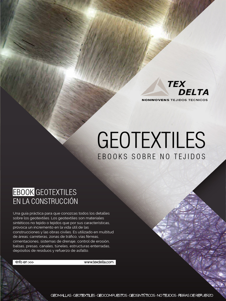 Ebook Geotextiles | PDF | Permeabilidad (Ciencias de la Tierra) | Resistencia de materiales