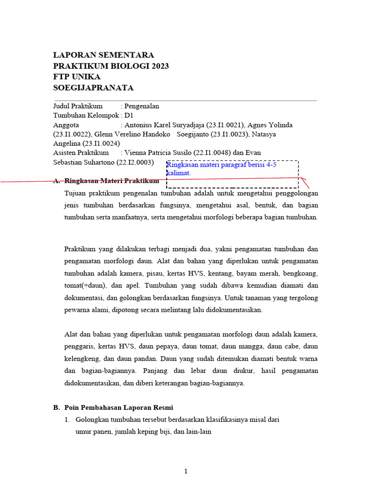 Lapsem BAB1 D1 | PDF