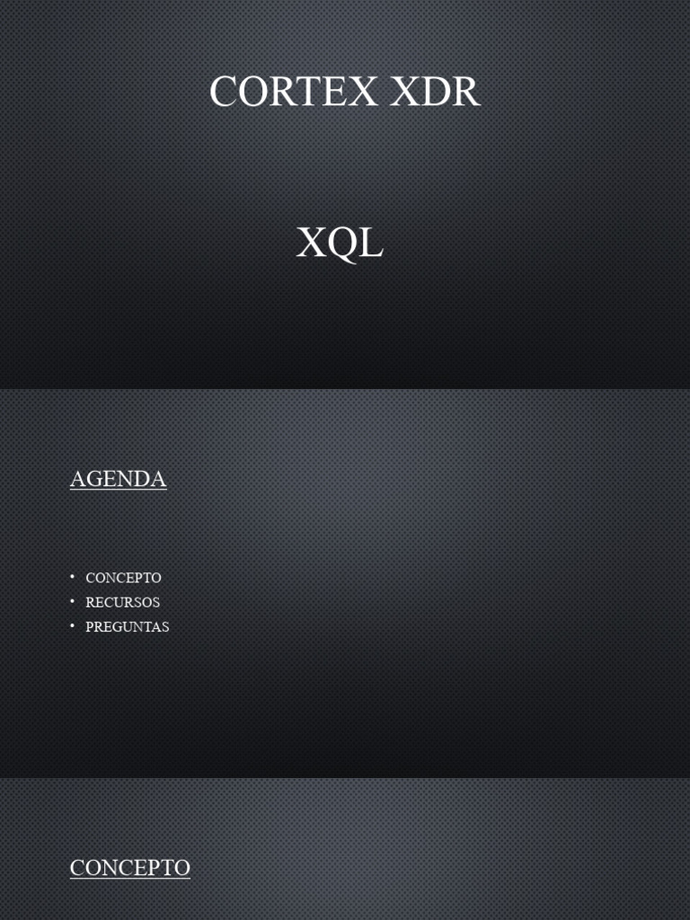 Cortex XDR XQL Query Language Guide | PDF