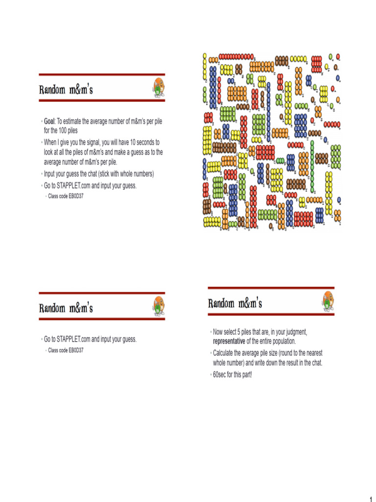 Ch 4 1 Notes Pdf Sampling Statistics Survey Methodology