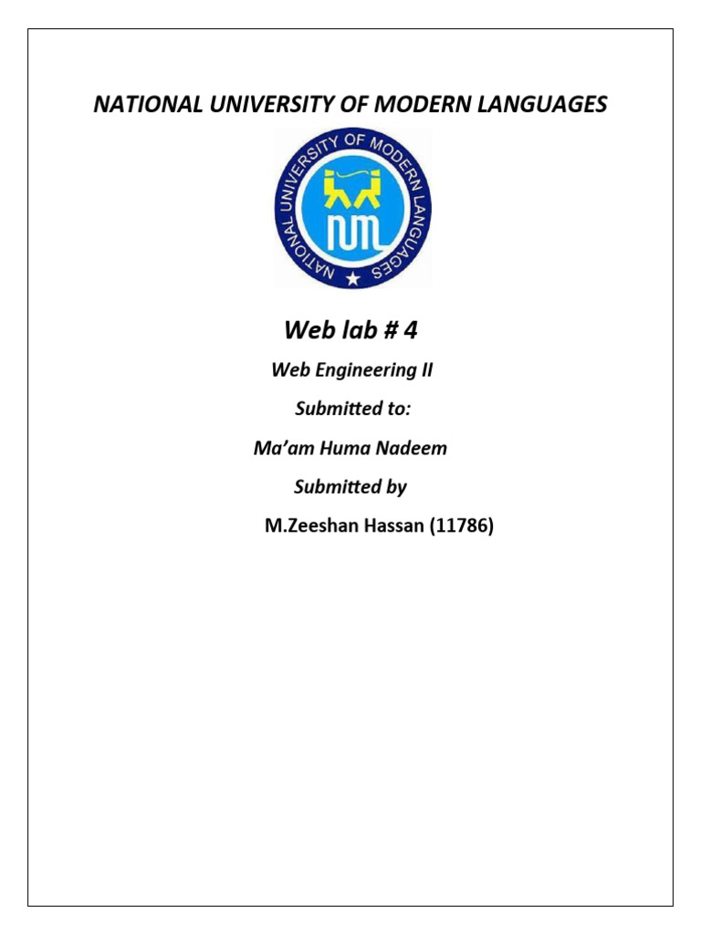 Zee Web 2 Lab 4 | PDF | Graphic Design | Software