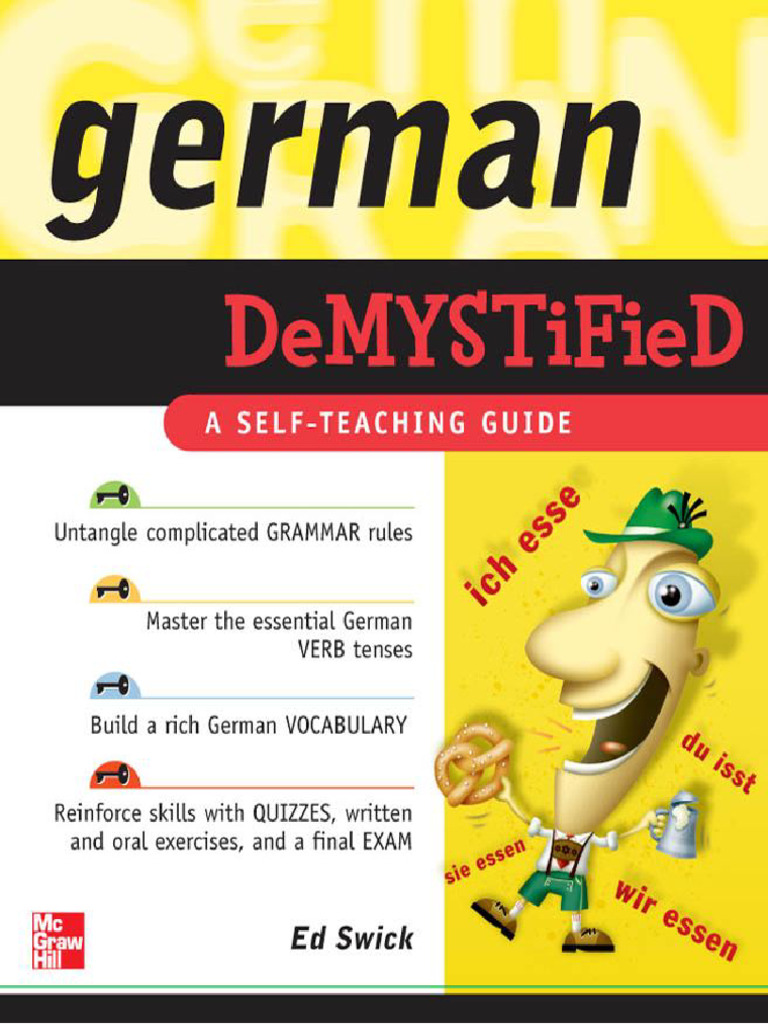 German Demystified A Self Teaching Guide Ve3 DR Notes | PDF | Copyright ...
