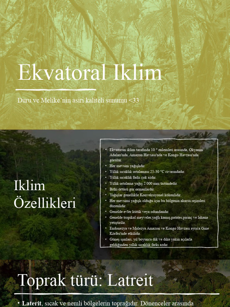 Ekvatoral Iklim | PDF