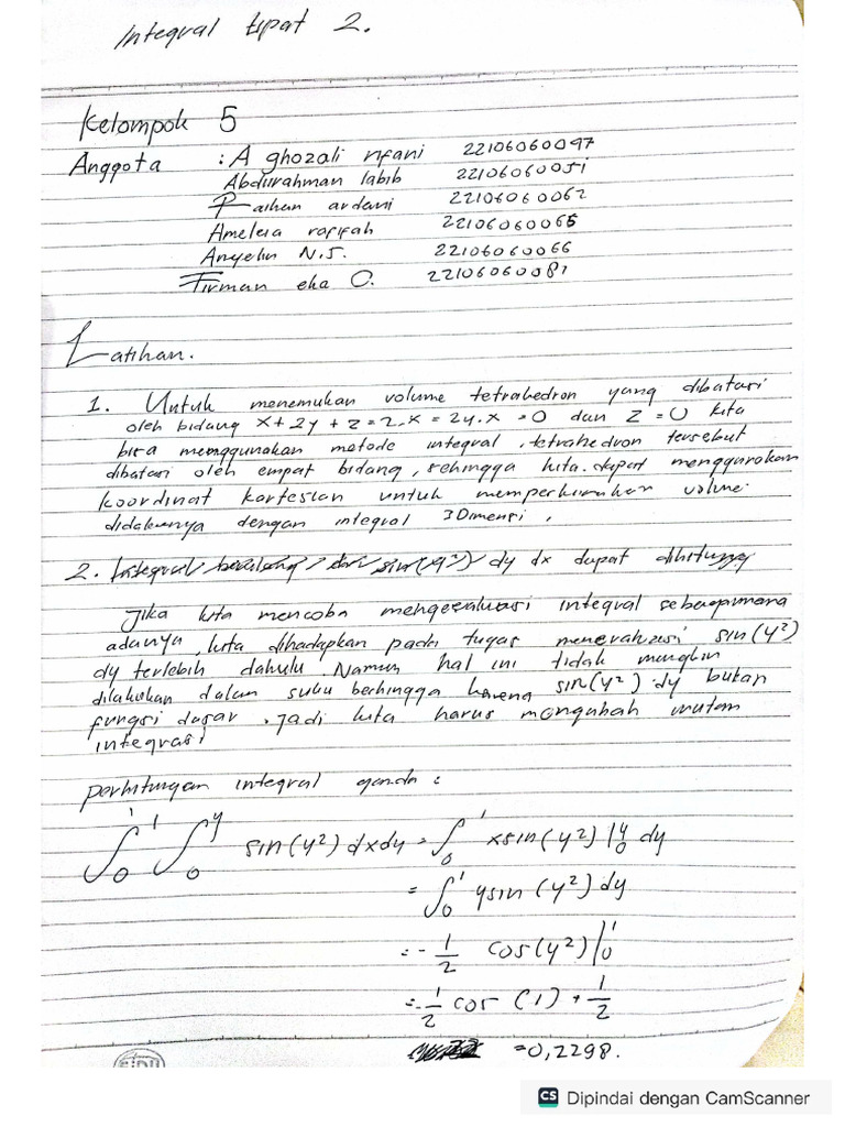 Kelompok 5 - Tugas 23 November 2023 | PDF