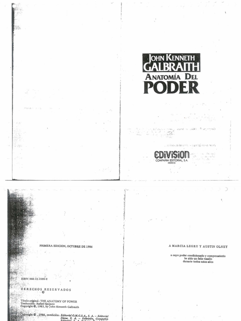 Anatomía Del Poder | PDF