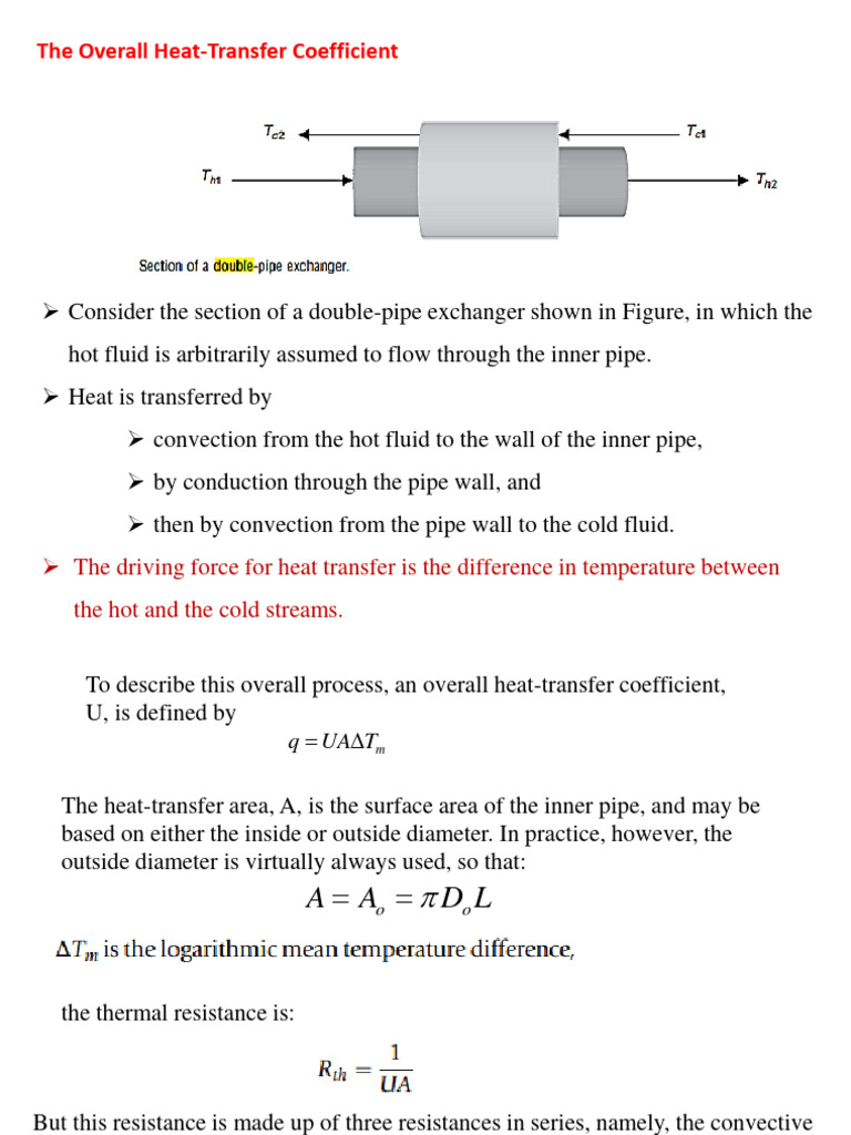 Overall Heat Transfer Coefficient Analysis | PDF | Heat Transfer ...