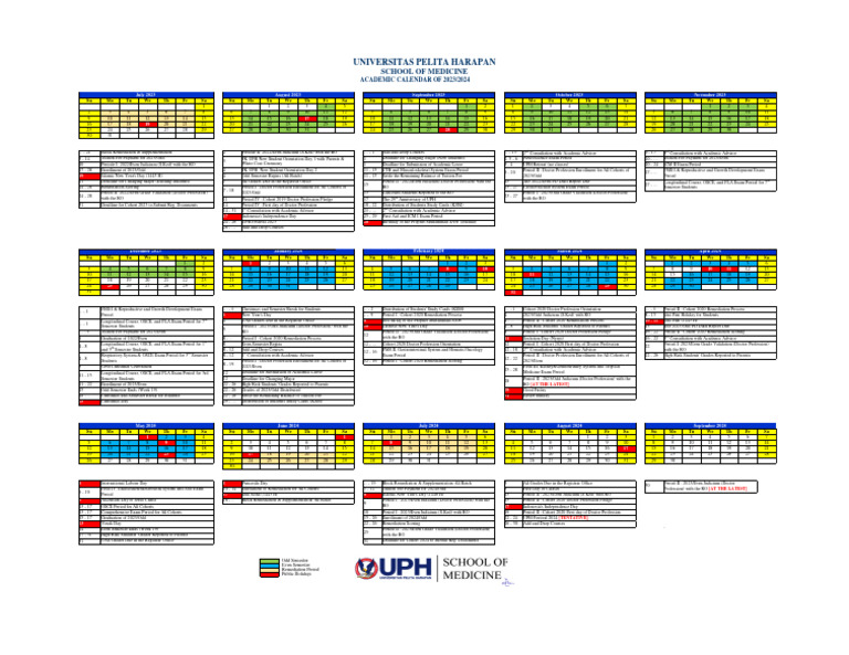 STUDENT Kalender Akademik FK 2023 2024 - Update 13 Juli 2023 | PDF | Academic Term | Observances