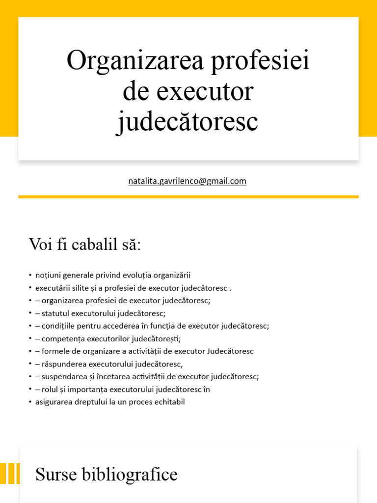 Executor Judecatoresc | PDF