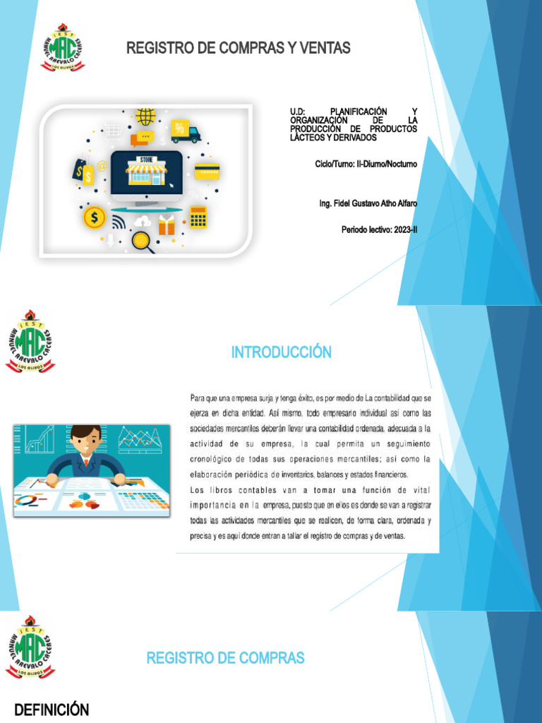 Clase #10 Registro de Compras y Ventas | PDF