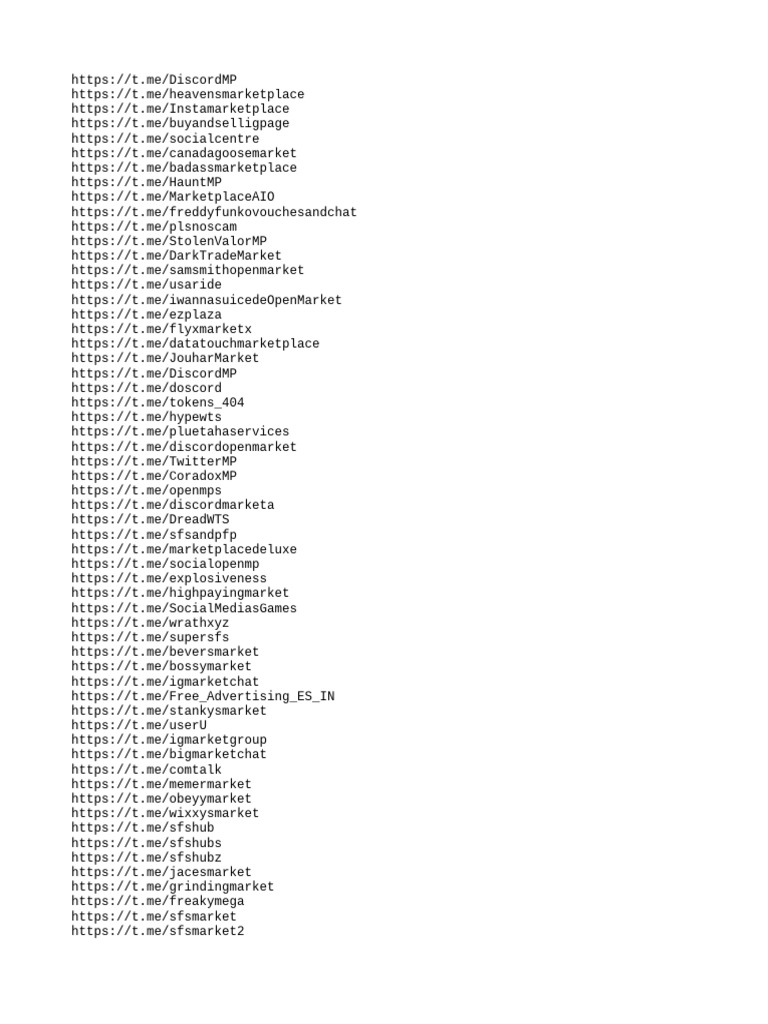 Telegram Market | PDF