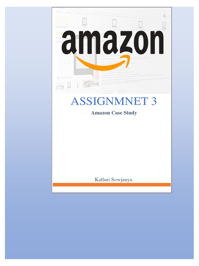 Amazon Vrio | PDF | Competitive Advantage | E Commerce