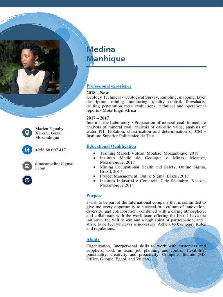 Manhique Medina - Presentation | PDF | Career & Growth | Art