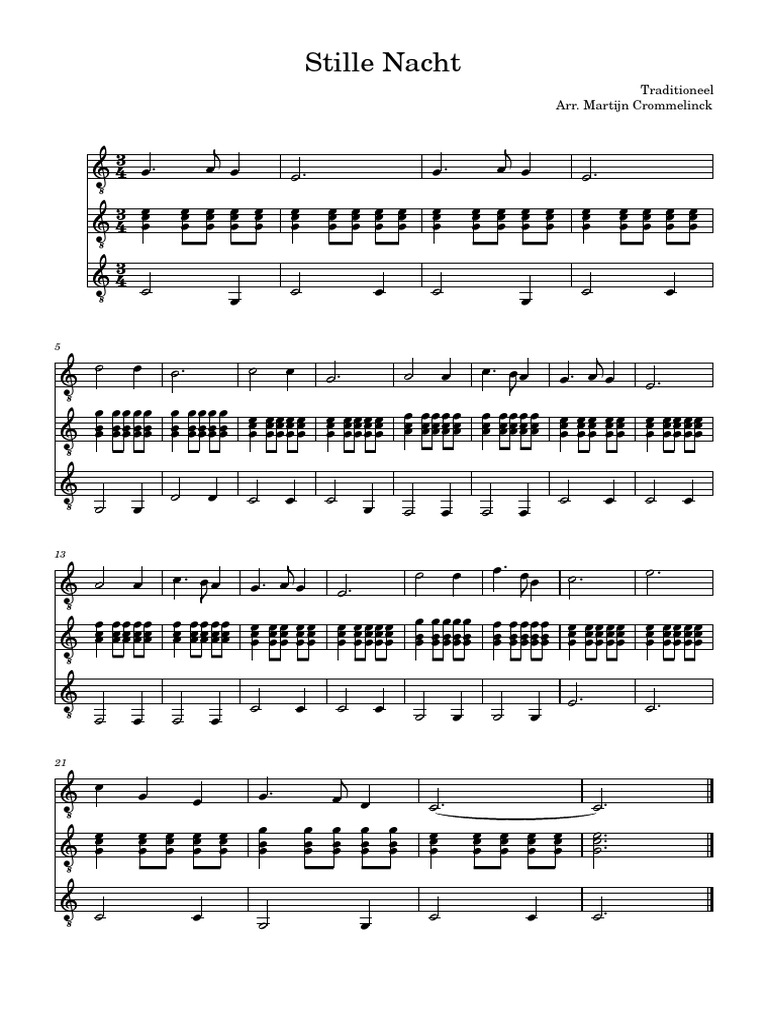 Stille Nacht | PDF