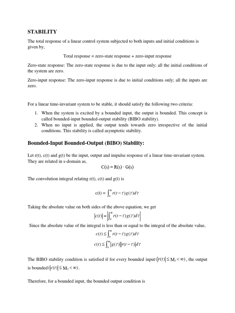 2 - Module3-Routh Stability Criterion | PDF | Stability Theory | Control Engineering