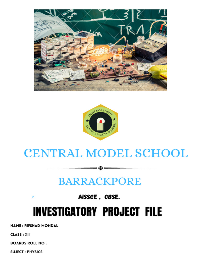 Central Model School | PDF