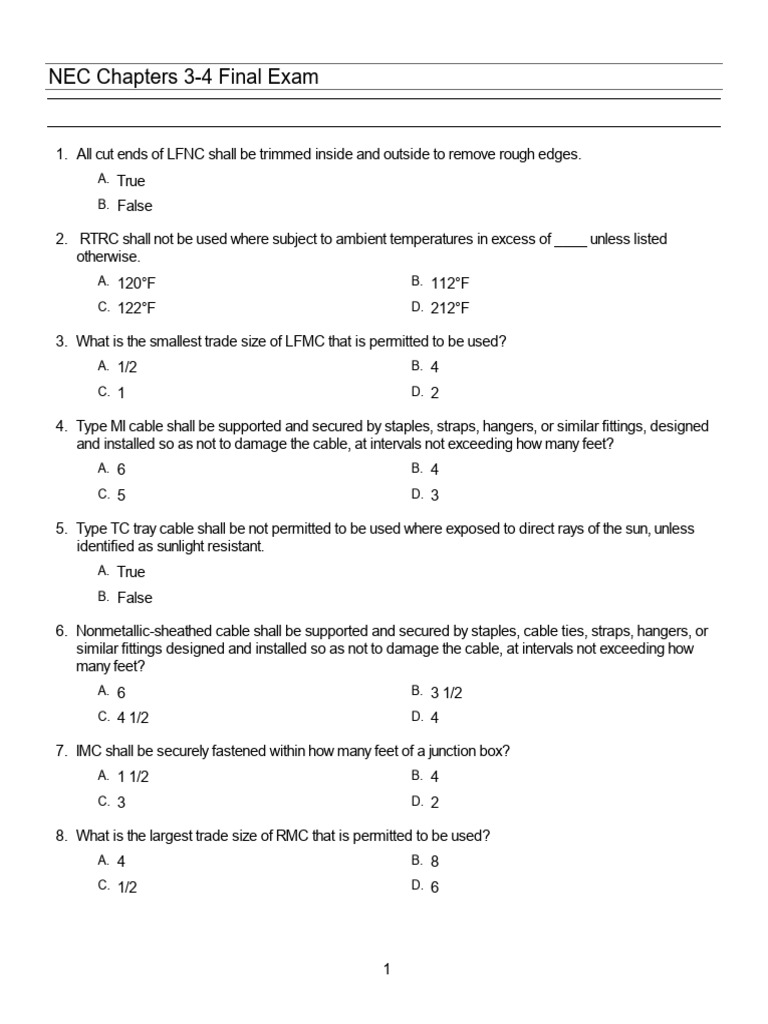 Final Exam | PDF | Electrical Conductor | Manufactured Goods