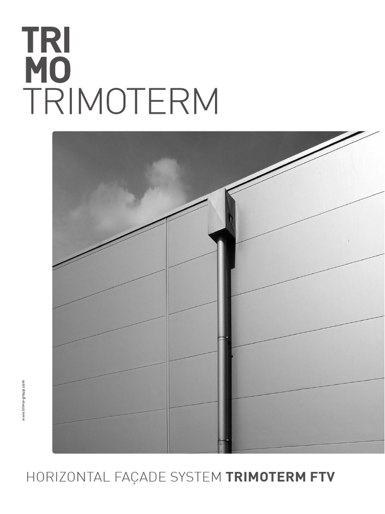 Horizontal Façade System Trimoterm FTV | PDF | Wall | Civil Engineering
