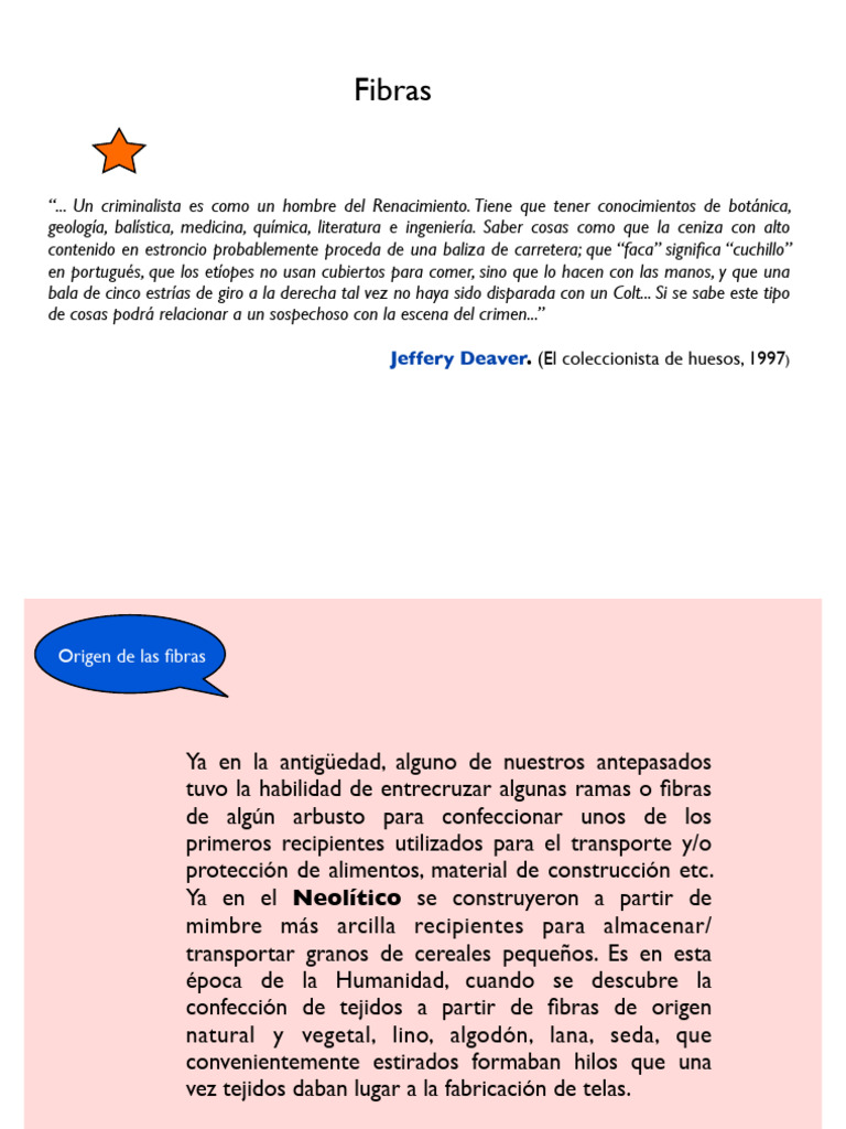 QF Tema 4 (Fibras) | PDF | Amianto | Ciencias fisicas