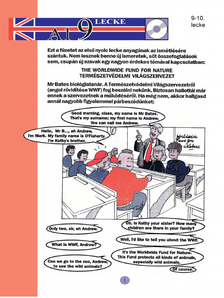 Angol Nyelv Gyerekeknek 9-10. Lecke | PDF