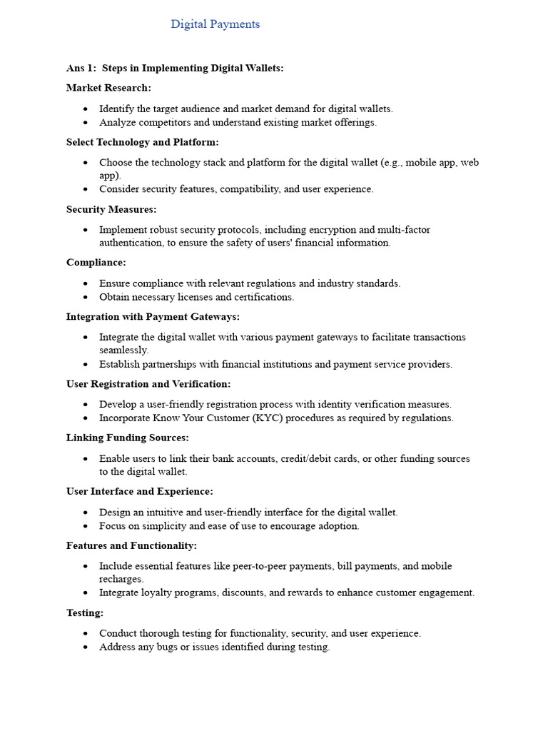 Digital Payments | PDF | Point Of Sale | Cryptocurrency