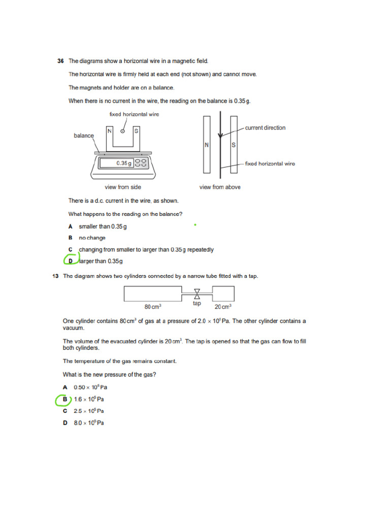 Solved Physics Hard Questions 2023-2020 Solved | PDF