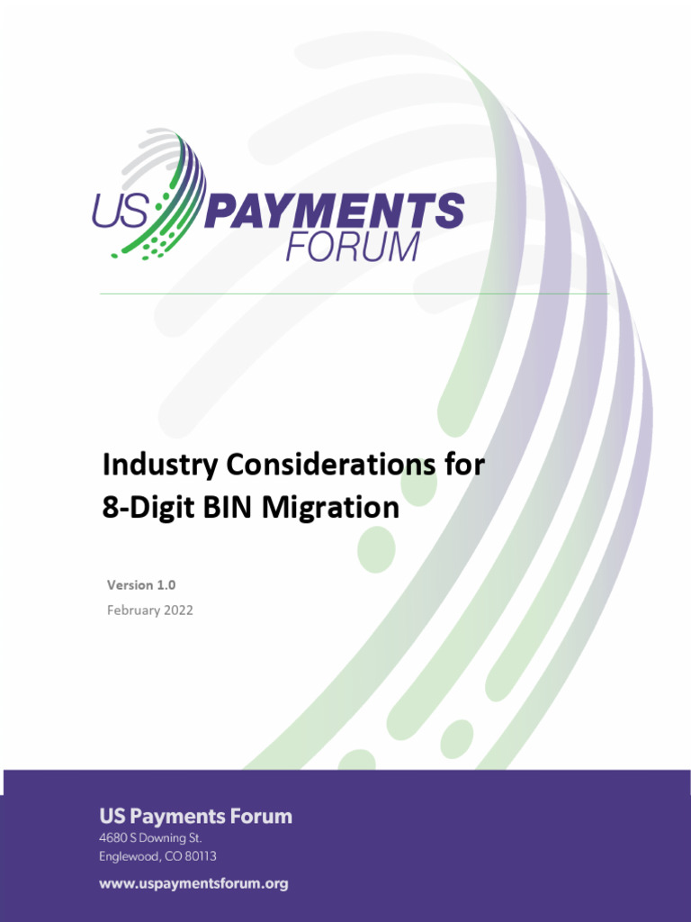 8 Digit BIN WP FINAL Feb2022 | PDF | Payment Card Industry Data ...
