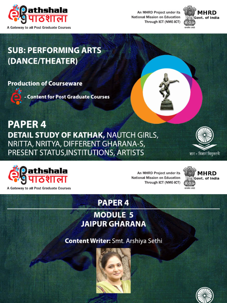 Jaipur Gharana | PDF | Performing Arts