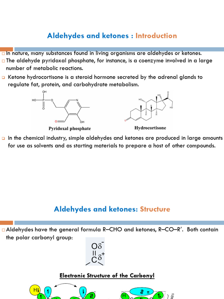 Aldehyde and Ketones F | PDF | Aldehyde | Ketone