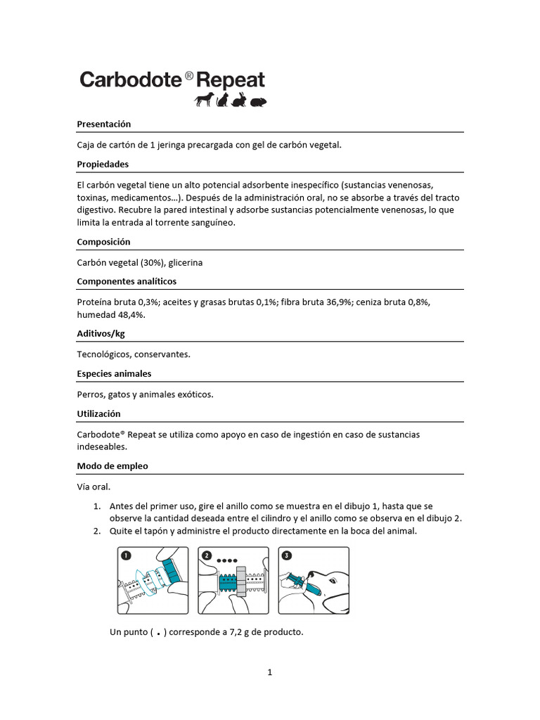 Ficha Tecnica CARBODOTE REPEAT | PDF