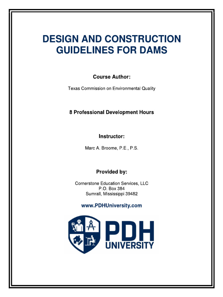 Design of Dams | PDF