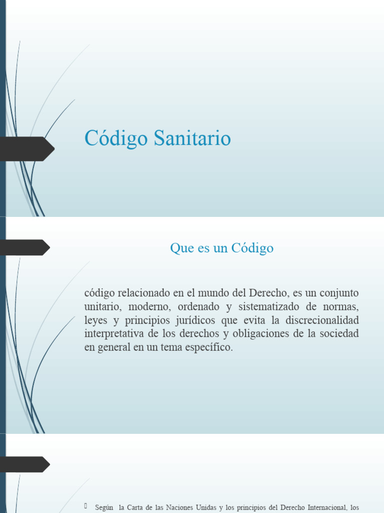 Código Sanitario | PDF | Salud pública | Gobierno
