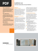 Calix GP1100X GigaPoint Datasheet | PDF | Quality Of Service | Optical ...
