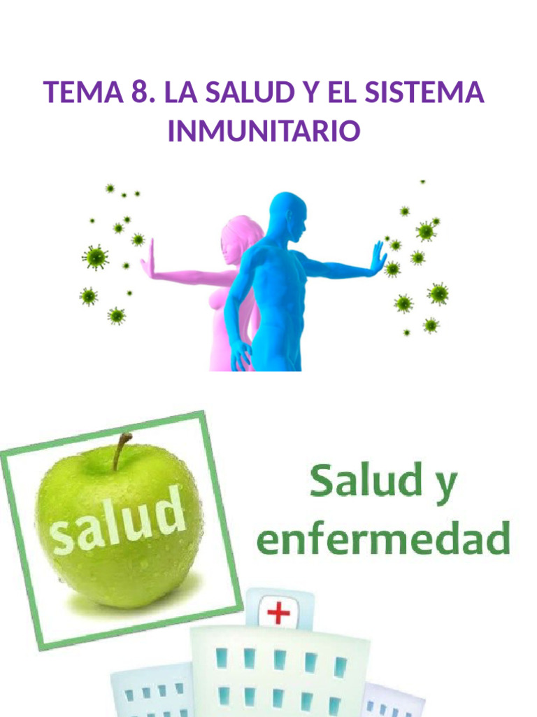 Tema 8 La Salud y El Sistema Inmunitario | PDF | Infección ...