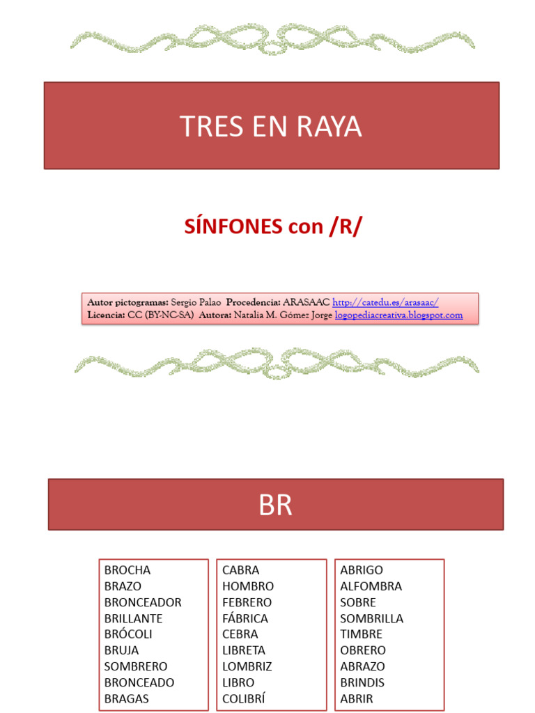 Tres en Raya Sinfones R | PDF