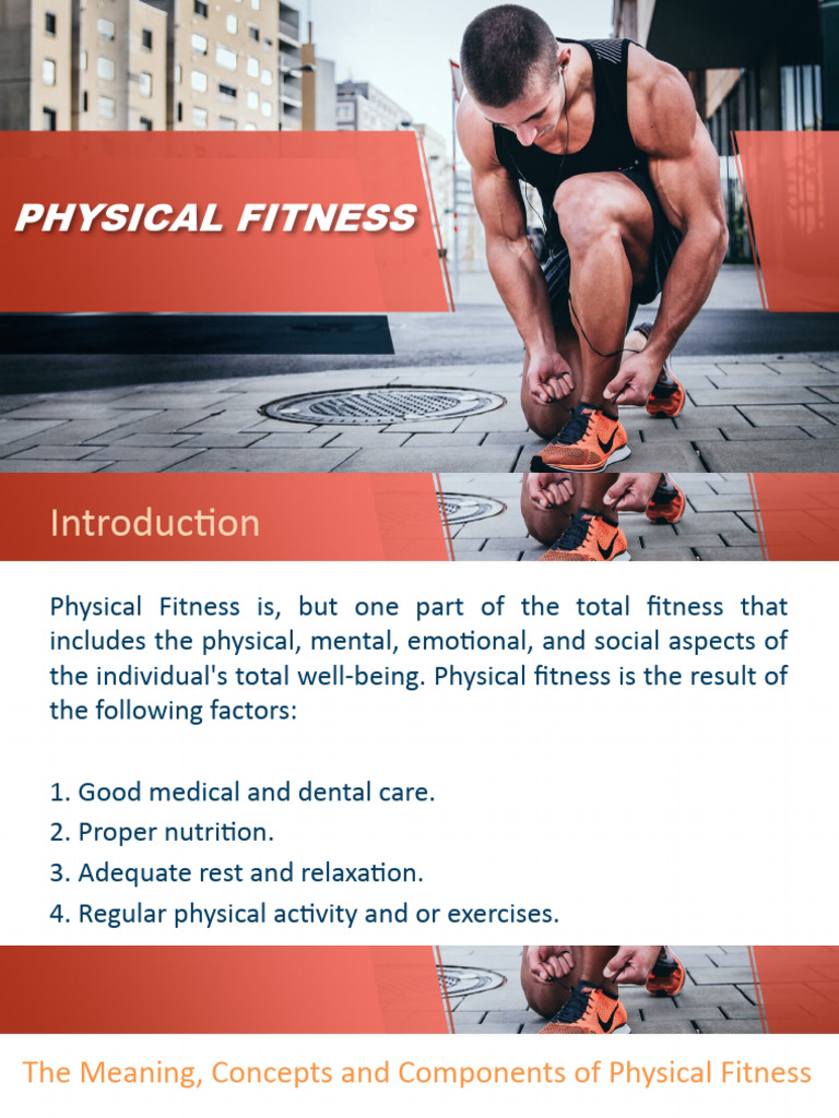 Physical Fitness PPT 2 | PDF | Physical Fitness | Skeletal Muscle
